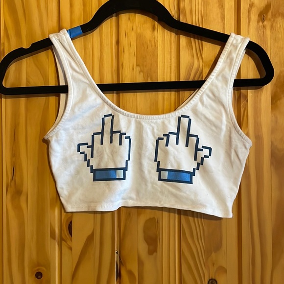 Tobi | Tops | Tobi Sassy Crop Top | Poshmark